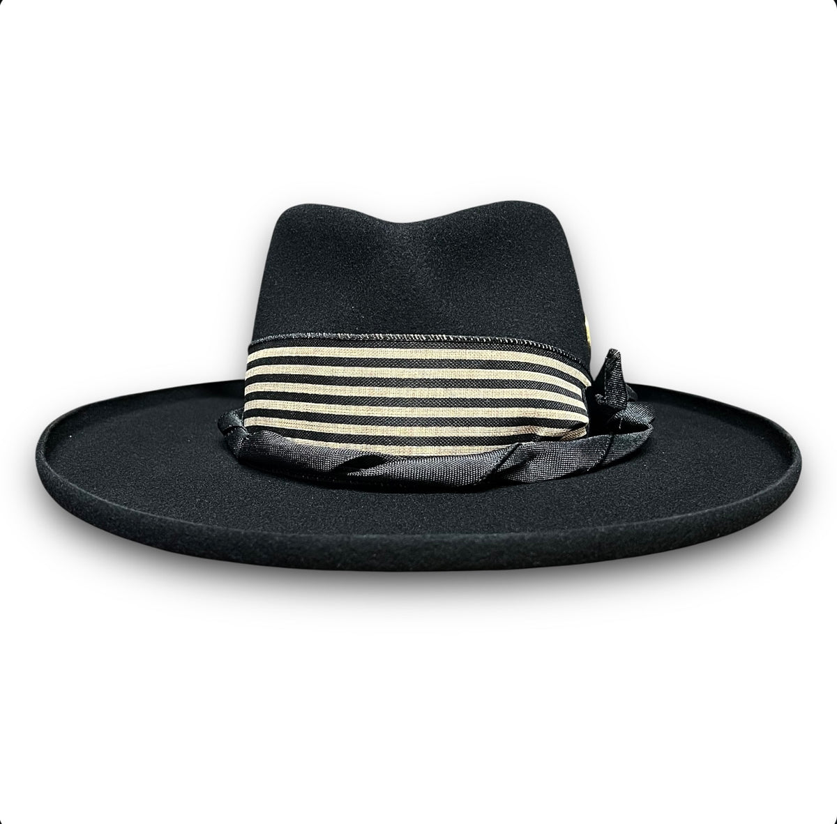 THE FLAMEKEEPERS HAT CLUB PICKER BLACK FLAT BRIM — FlameKeepers Hat Club