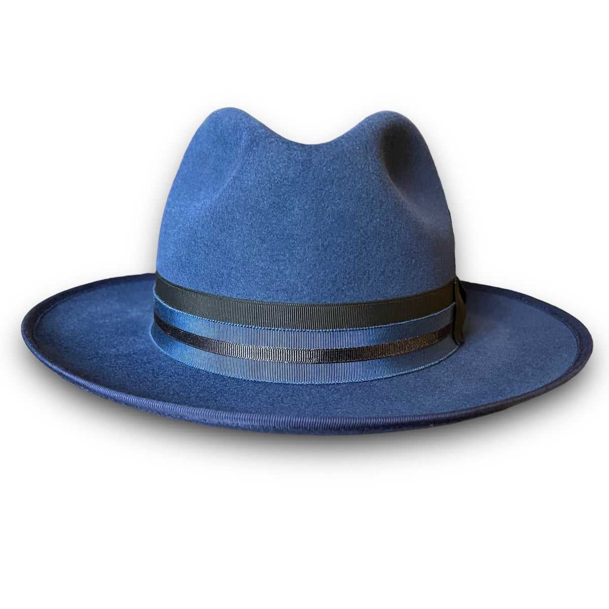 FLAMEKEEPERS HAT CLUB MISTY BLUE FEDORA — FlameKeepers Hat Club