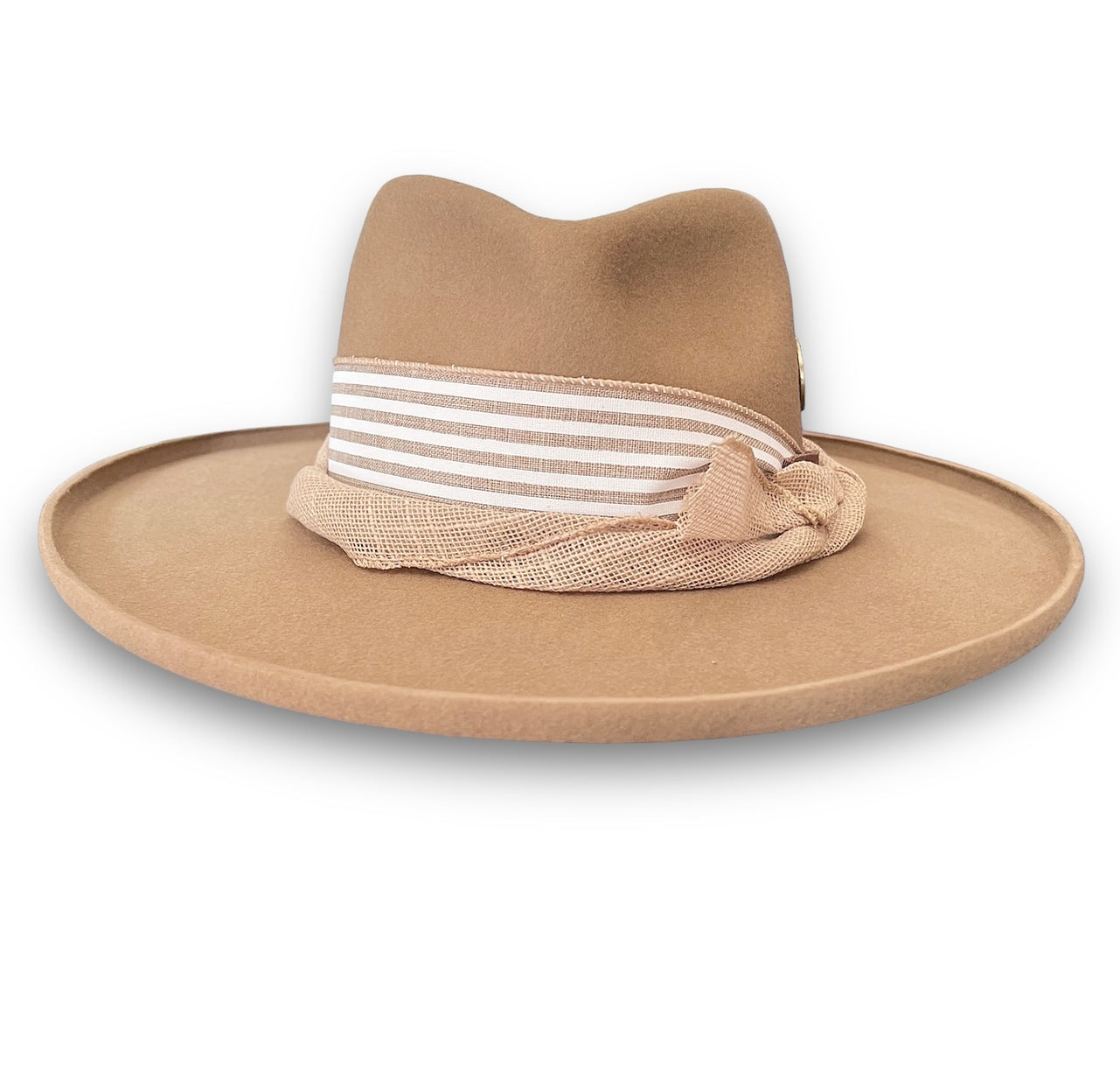 THE FLAMEKEEPERS HAT CLUB PICKER TAN FLAT BRIM — FlameKeepers Hat Club
